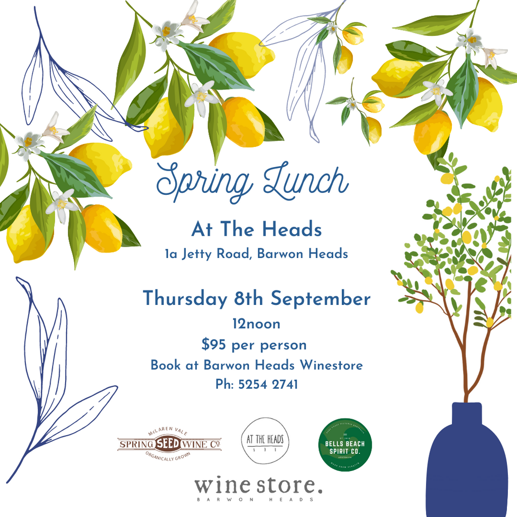 Spring Lunch! – Barwon Heads Winestore